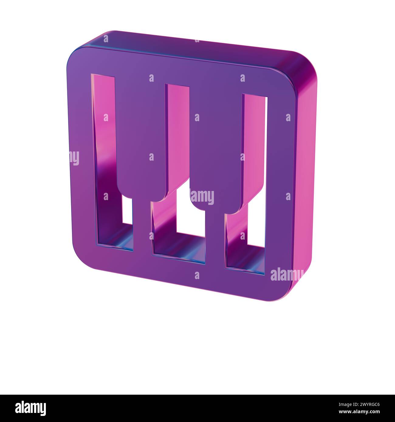 Beautiful abstract illustrations Blue Piano symbol icons Stock Photo ...