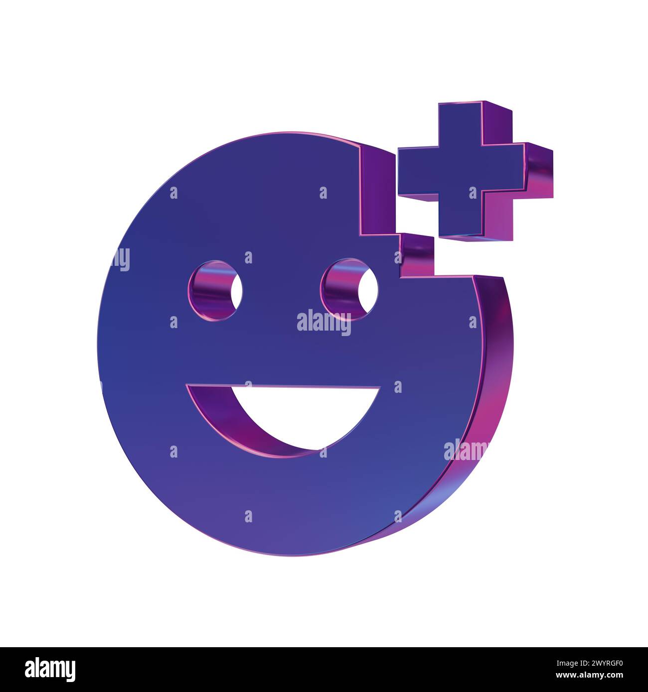 Beautiful abstract illustrations Blue Add Reaction symbol icons Stock ...