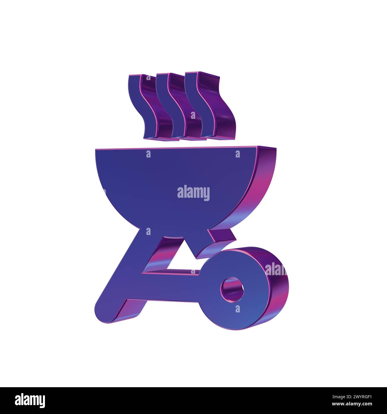 Beautiful abstract illustrations Blue Outdoor Grill symbol icons Stock ...
