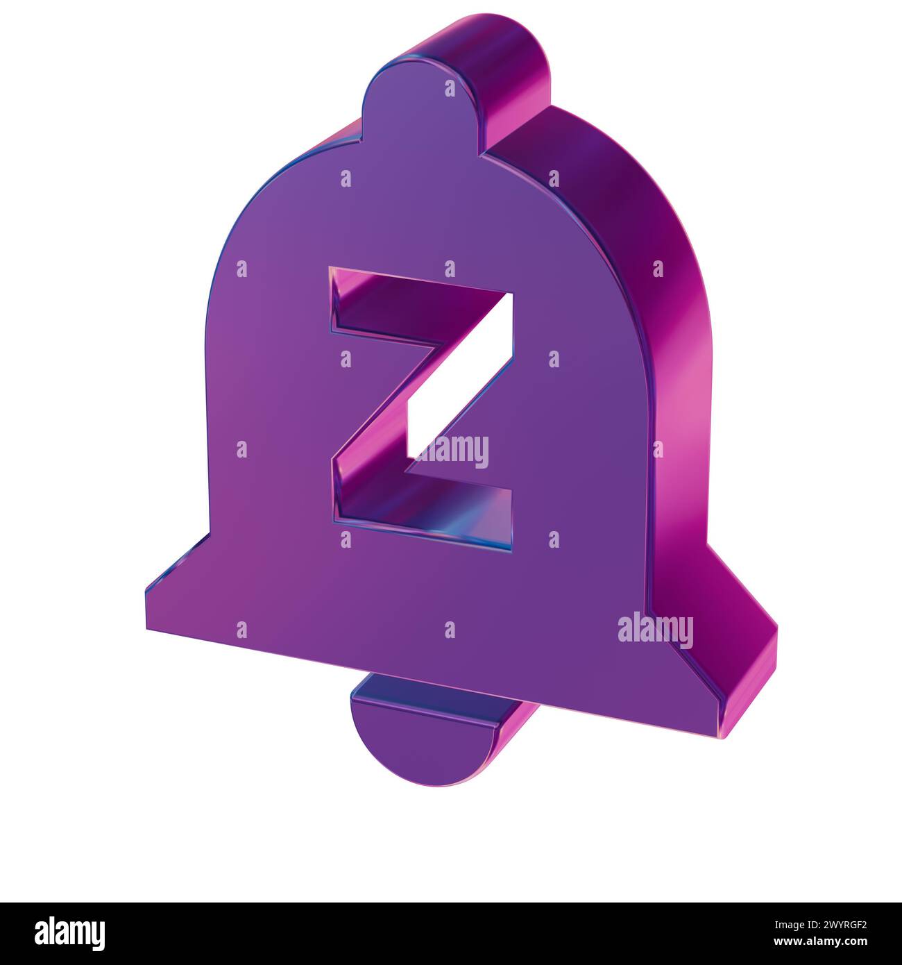 Beautiful abstract illustrations Blue Notifications Paused.bell symbol ...