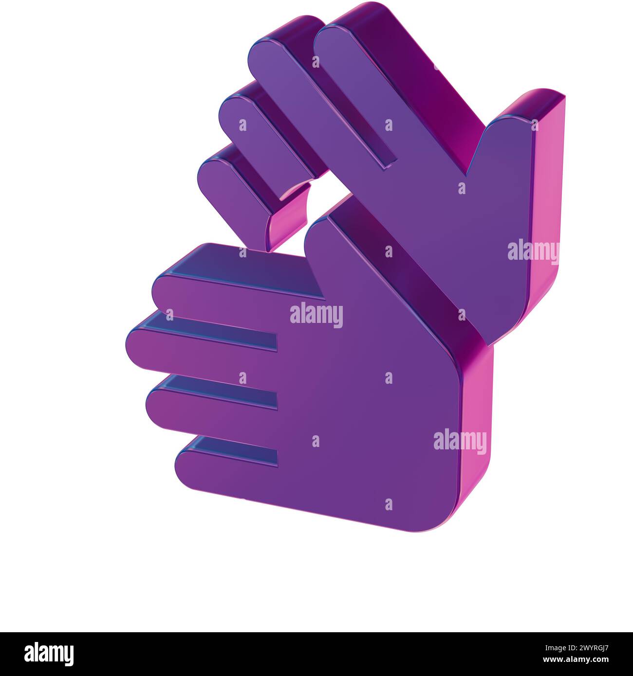 Beautiful abstract illustrations Blue Sign Language symbol icons Stock ...