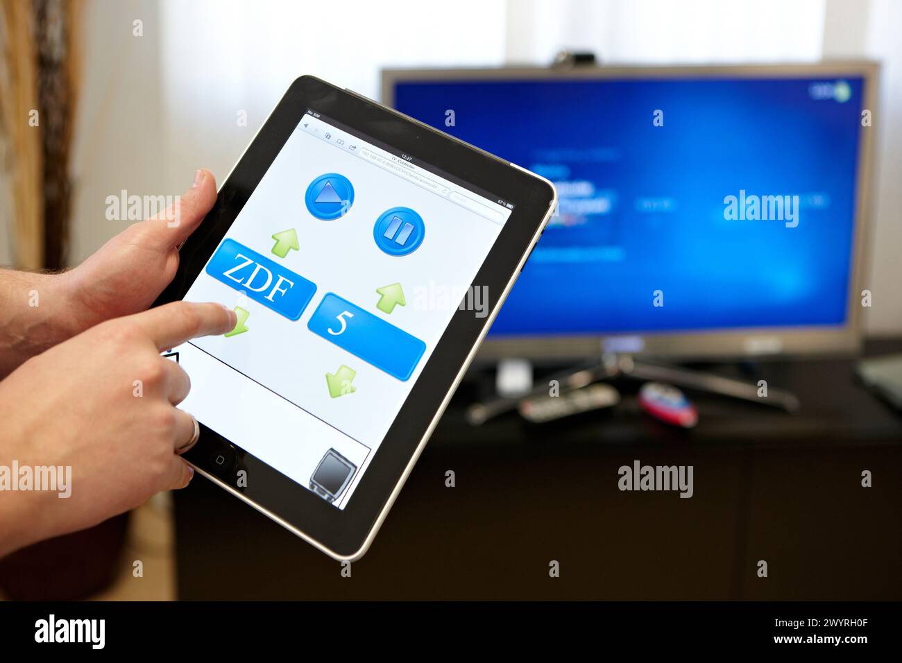 Interactive touch controls hi-res stock photography and images - Alamy