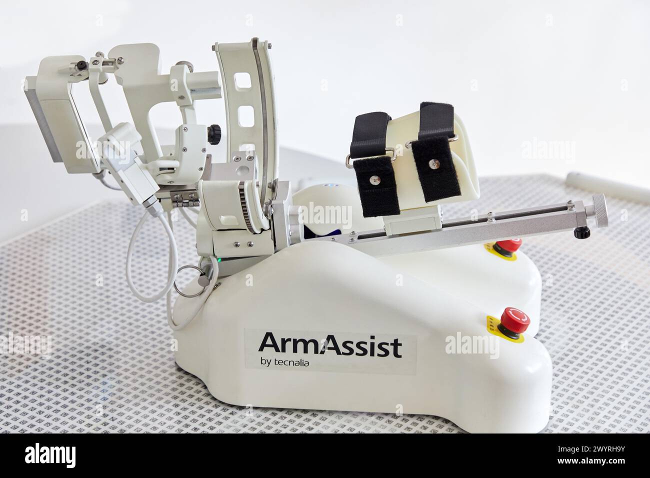 Assistive robot for upper limb rehabilitation hi-res stock photography ...