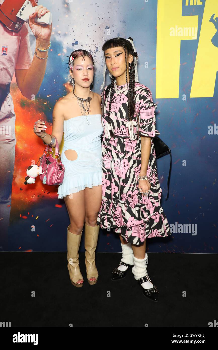 Sydney, Australia. 8th April 2024. Elle Hioe and Tara Chandra arrives ...