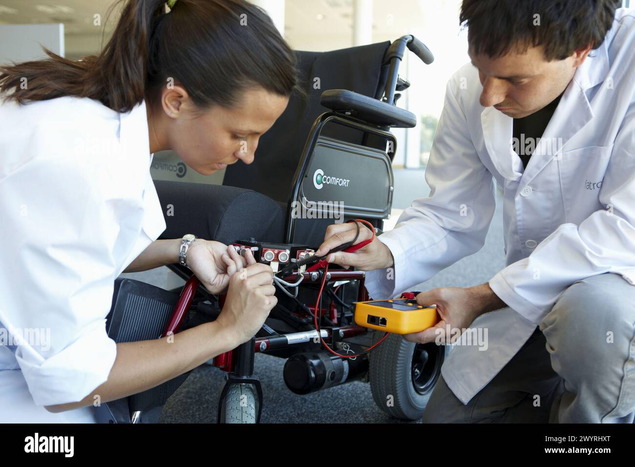 Health and Quality of life Unit researchers developing a control system ...