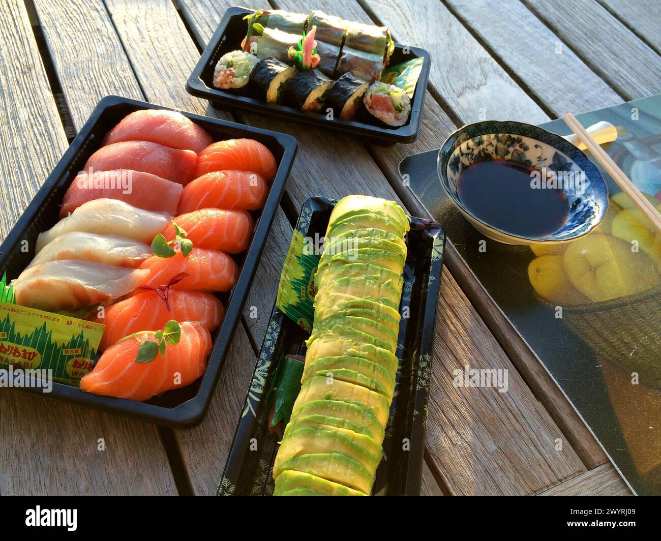 Sushi without fish hi-res stock photography and images - Alamy