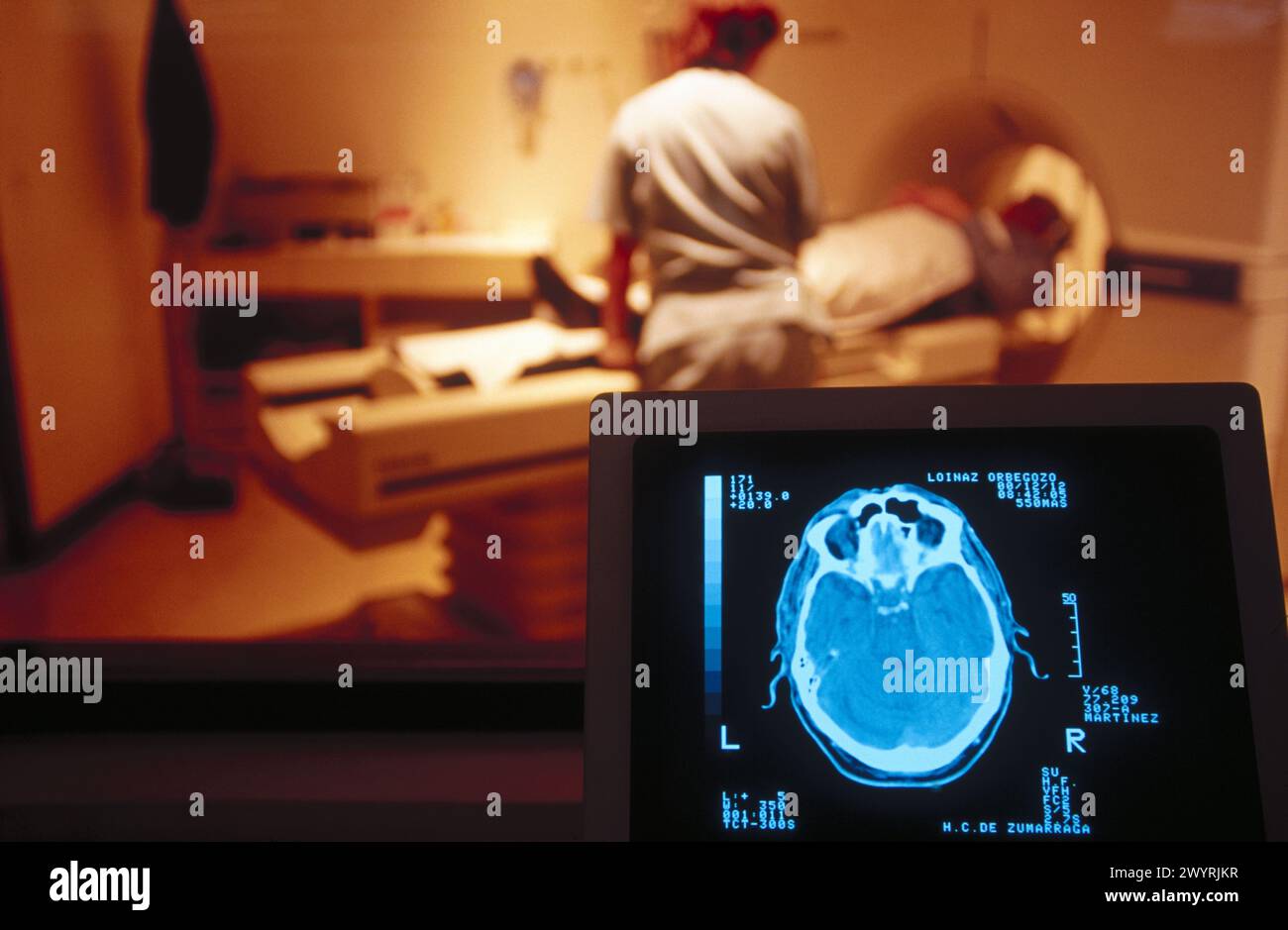 Examining ct scans hi-res stock photography and images - Alamy