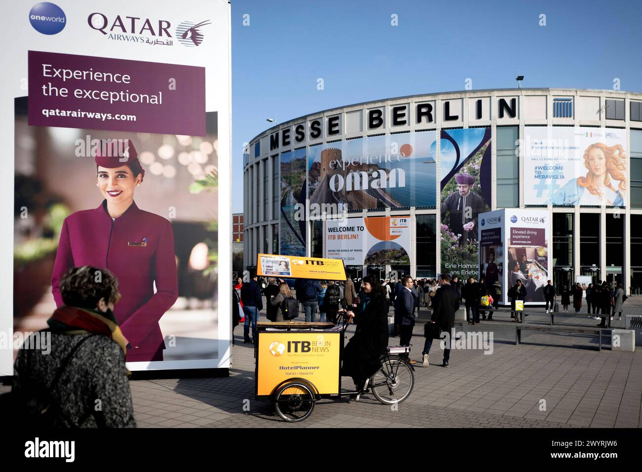 ITB travel fair Berlin Deu, Deutschland, Germany, Berlin, 05.03.2024 ...