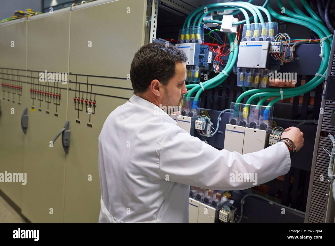 Certification of power electronics equipment hi-res stock photography ...