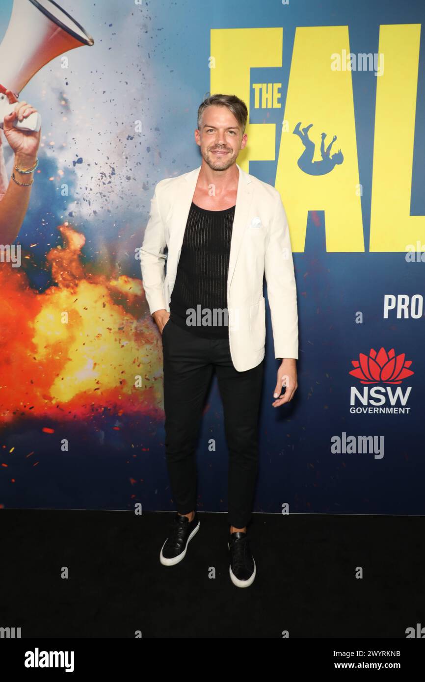 Sydney, Australia. 8th April 2024. Thomas Malucelli arrives on the red ...