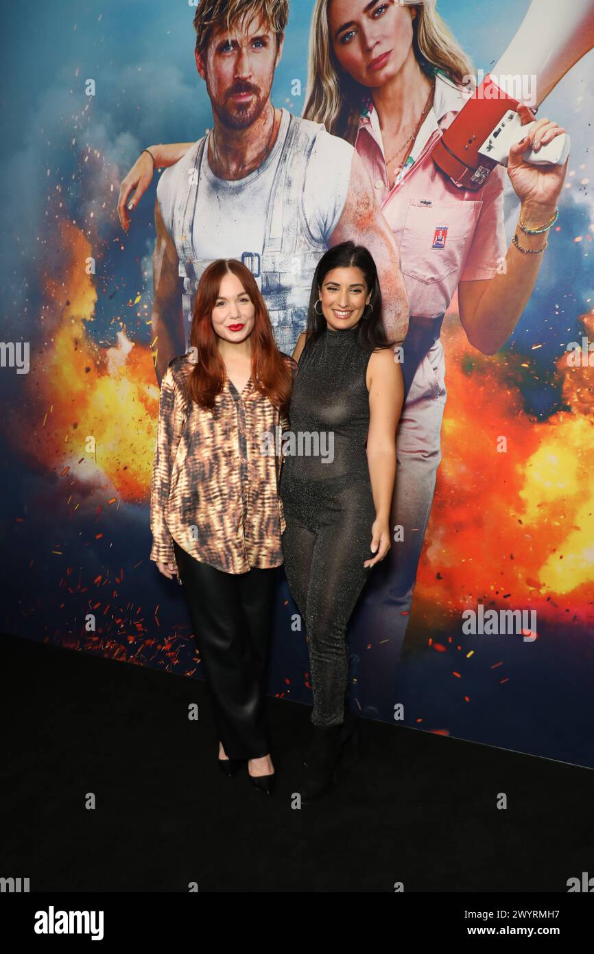 Sydney, Australia. 8th April 2024. Kya Stewart and Jessica Marchi ...