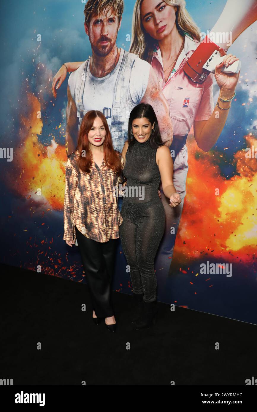 Sydney, Australia. 8th April 2024. Kya Stewart and Jessica Marchi ...