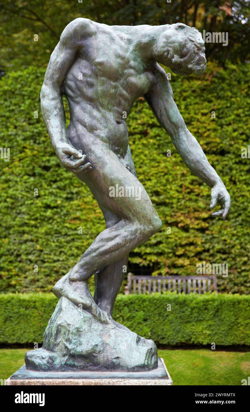 The Shade. Sculpture by Auguste Rodin. Rodin Museum. Paris. France ...