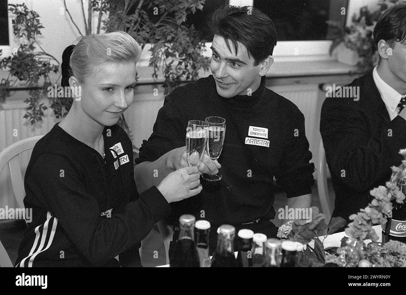 Eissportempfang 31.01.1996, Chemnitz, Eissportverein, Empfang für ...