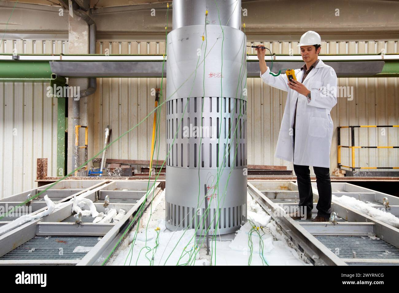 Horizontal fire resistance test furnace, Technology Research Center ...