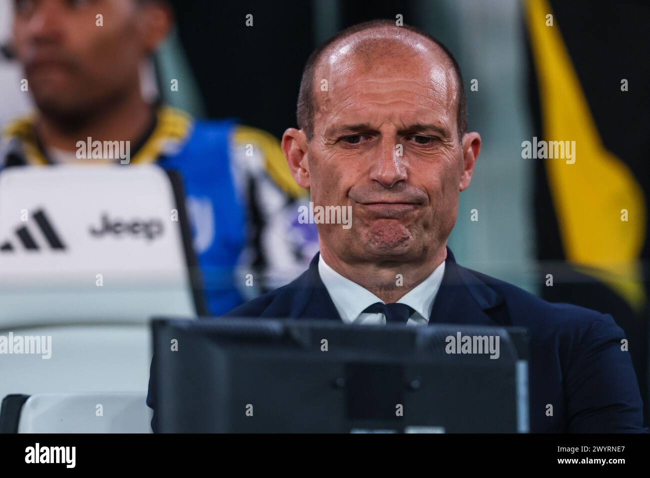 Turin, Italy. 07th Apr, 2024. Massimiliano Allegri Head Coach of ...