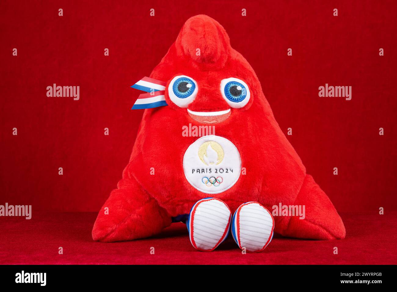 Paris olympic games 2024 mascot hi-res stock photography and images - Alamy
