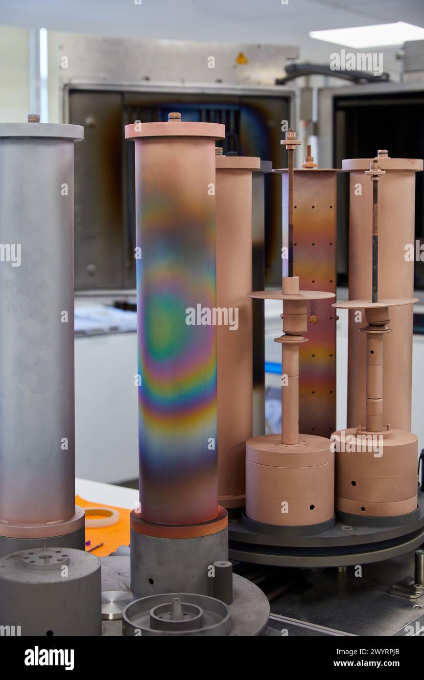 Vacuum chamber for physical vapour deposition coatings. Laboratory ...