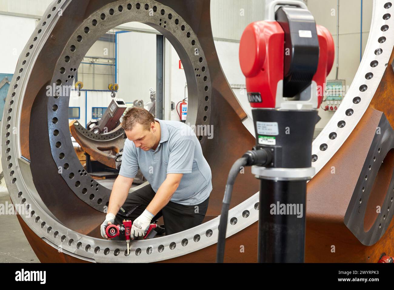 Radian Laser Tracker. Laser Measurement large volumes. Measuring wind component. Innovative ...