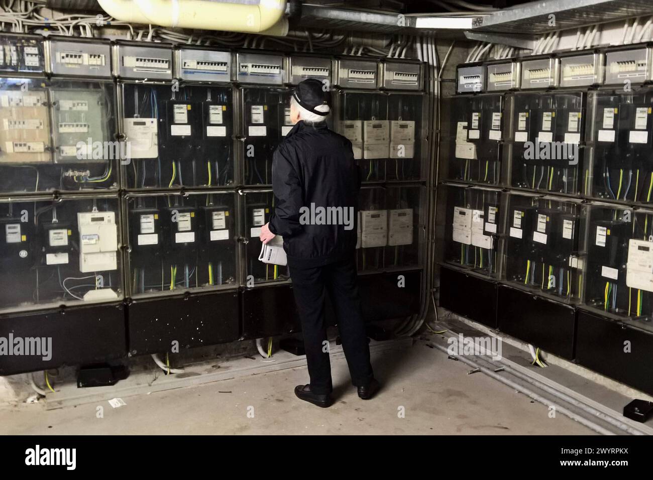 Wohnung bzw Wohnungsübergabe, Strom - Zählerstand ablesen. Übergabe ...