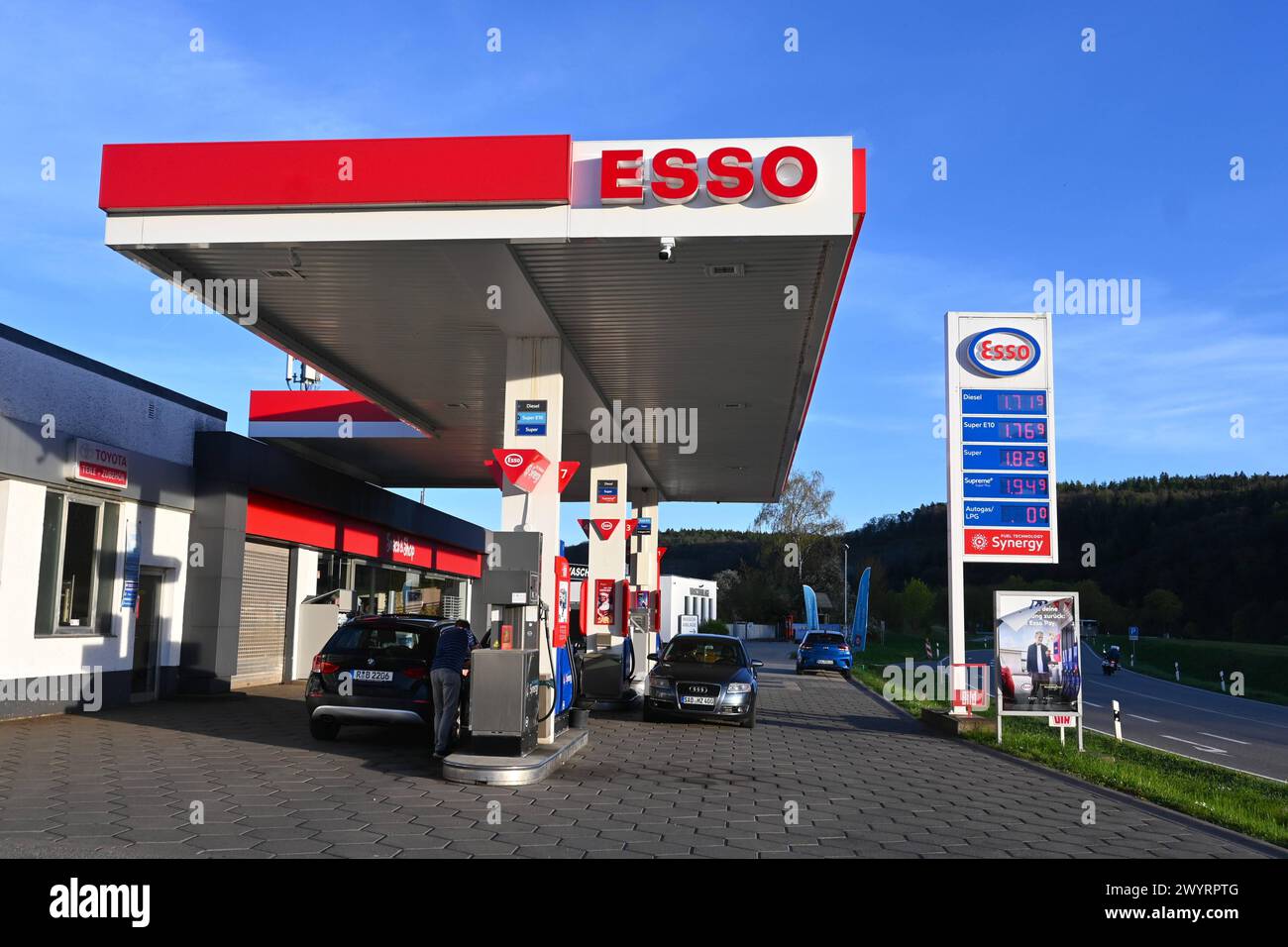 Esso 1950 hi-res stock photography and images - Alamy