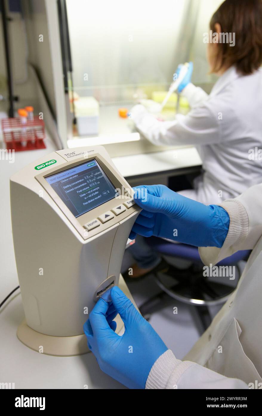 Cell counter, counting and viability of cell line, Cell Culture ...
