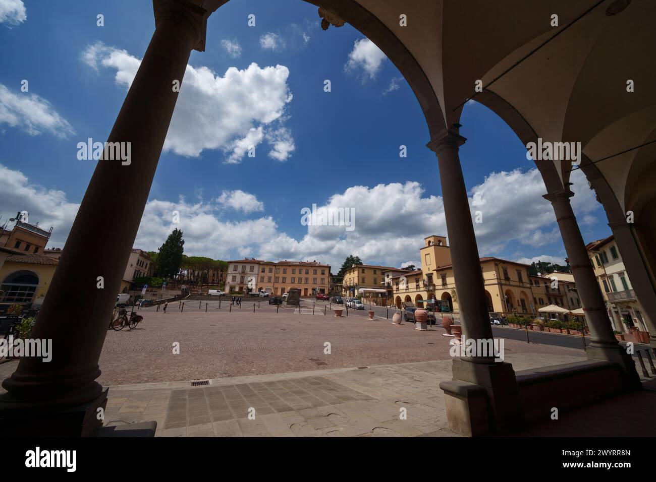 Basilica of Santa Maria all'Impruneta, in Florence province, Tuscany ...