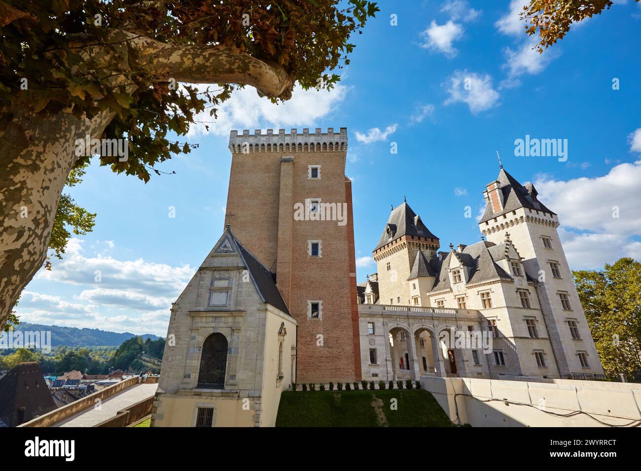 Chateau of Pau, Pau, Pyrenees - Atlantiques, Aquitaine, France Stock ...