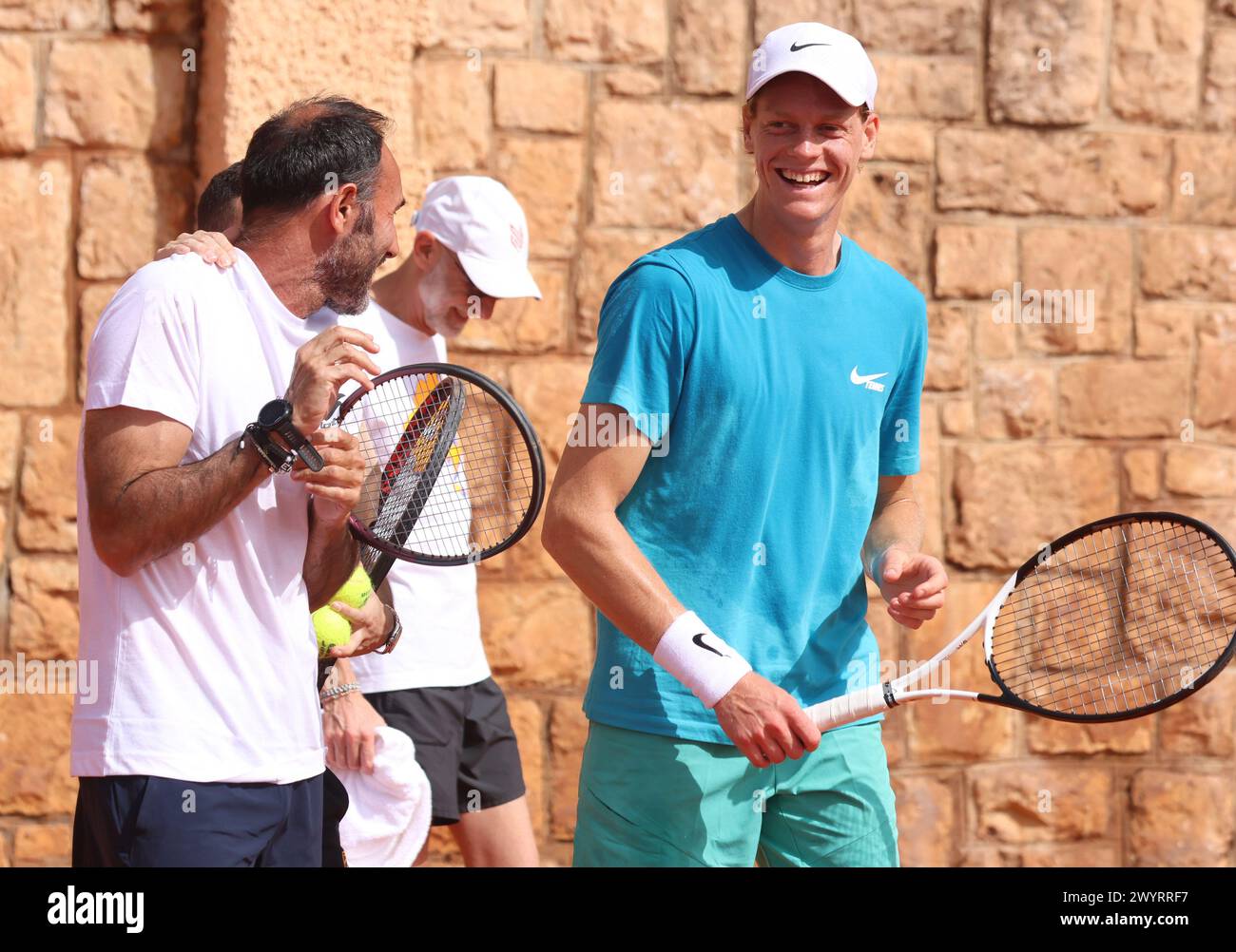 Montecarlo, Italy. 08th Apr, 2024. Monte Carlo - Tennis, Rolex Monte Carlo Masters, Jannik ...