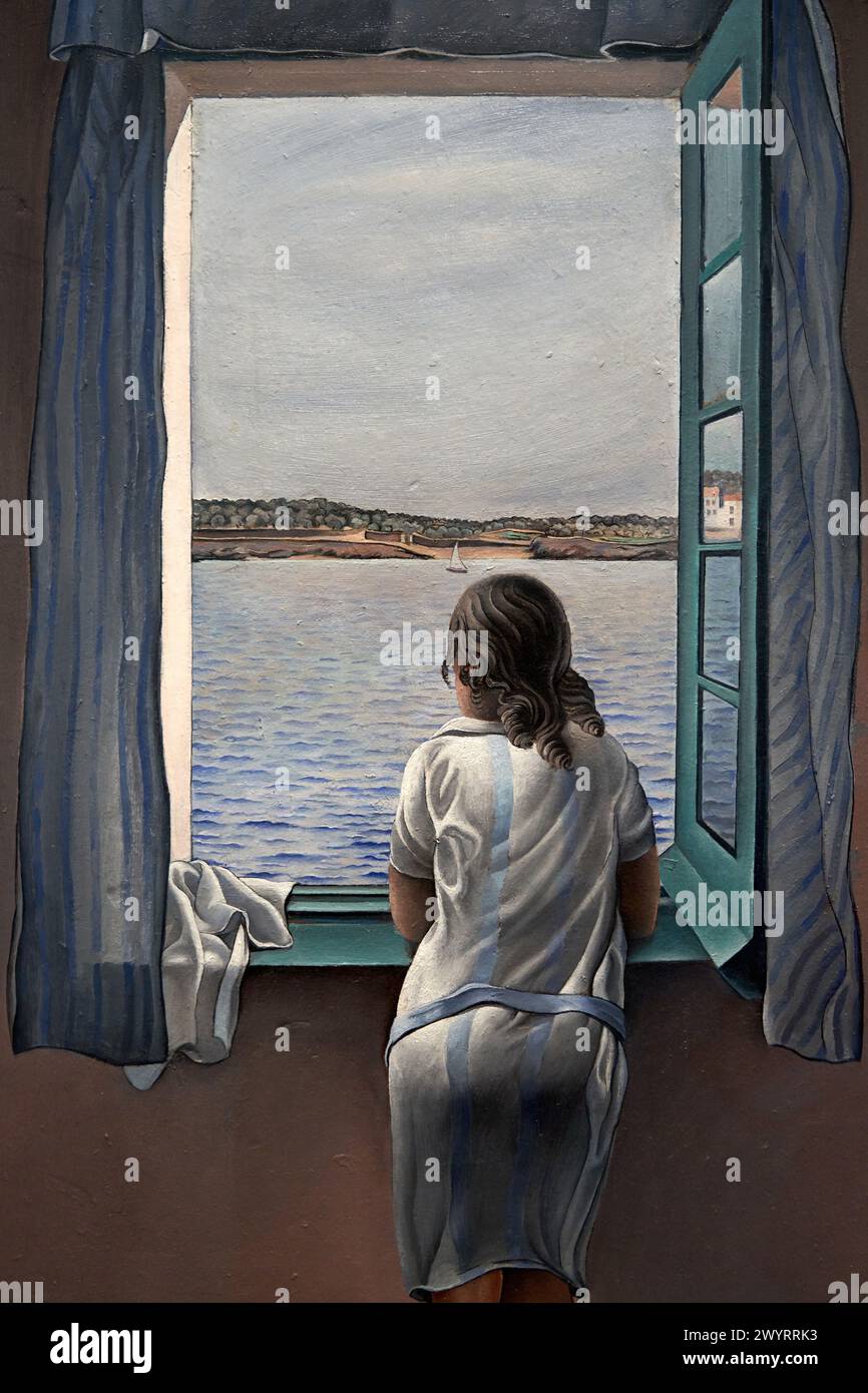 Dali girl at the window hi-res stock photography and images - Alamy