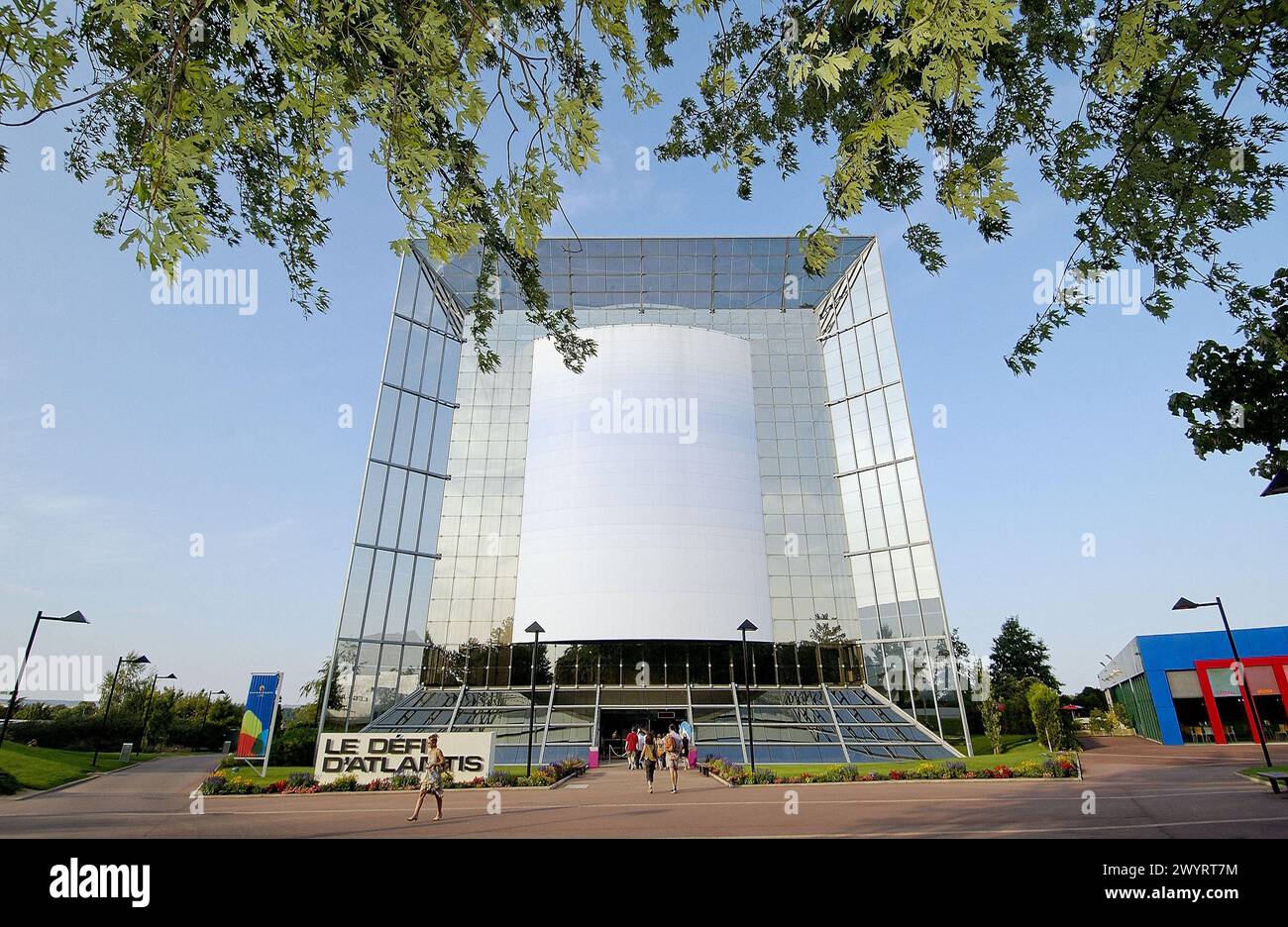 Futuroscope, image and sound theme park. Poitiers. Vienne, Poitou ...