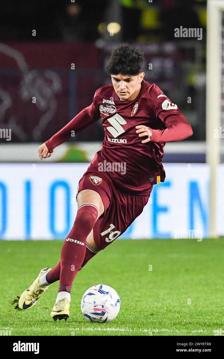 Empoli, Italy. 06th Apr, 2024. Raoul Bellanova (Torino) during Empoli ...