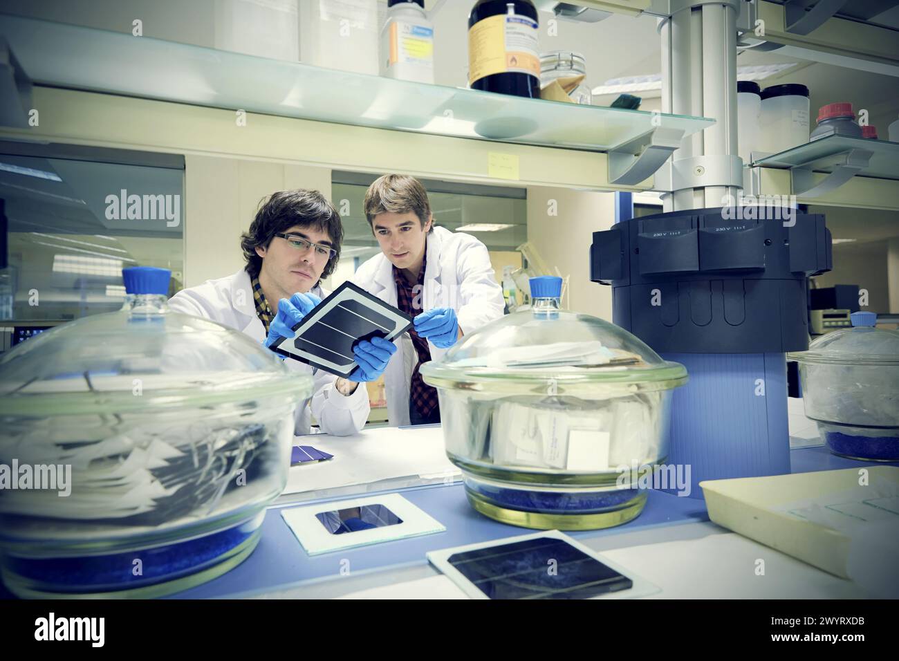 Characterization laboratory solar cells hi-res stock photography and ...
