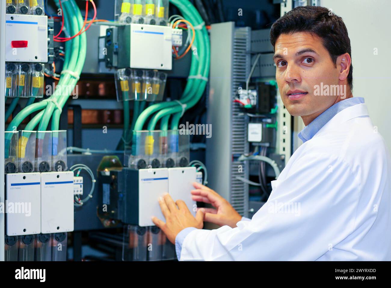 Certification of power electronics equipment hi-res stock photography ...