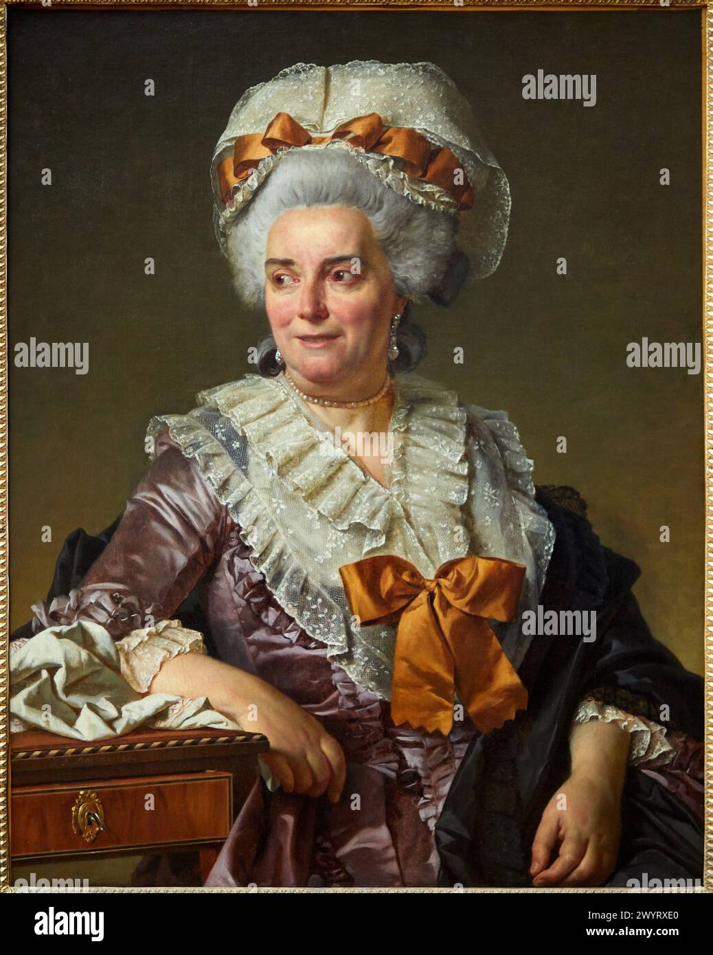 "Portrait of Madame Charles-Pierre Pécoul, the artist's mother-in-law ...
