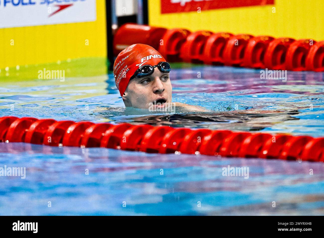 LONDON, UNITED KINGDOM. 07 April, 2024. Oliver Morgan celebrates after ...