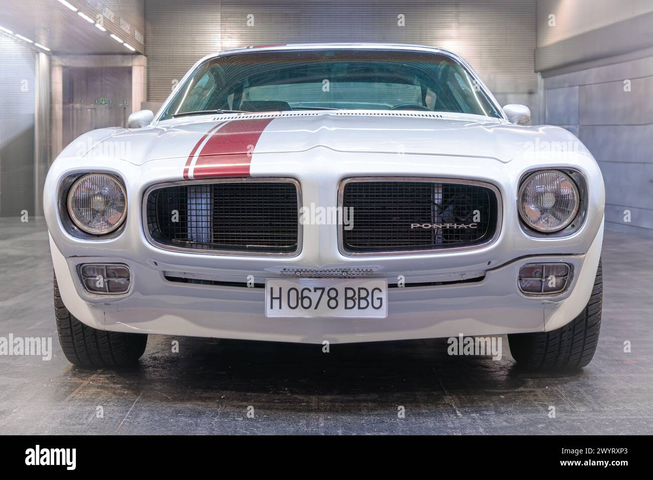 Bilbao, Spain-November 11, 2023: 1970 Pontiac Firebird (second ...