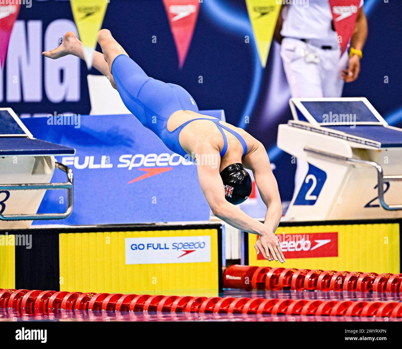 LONDON, UNITED KINGDOM. 07 April, 2024. Alice Tai competes in Women’s ...