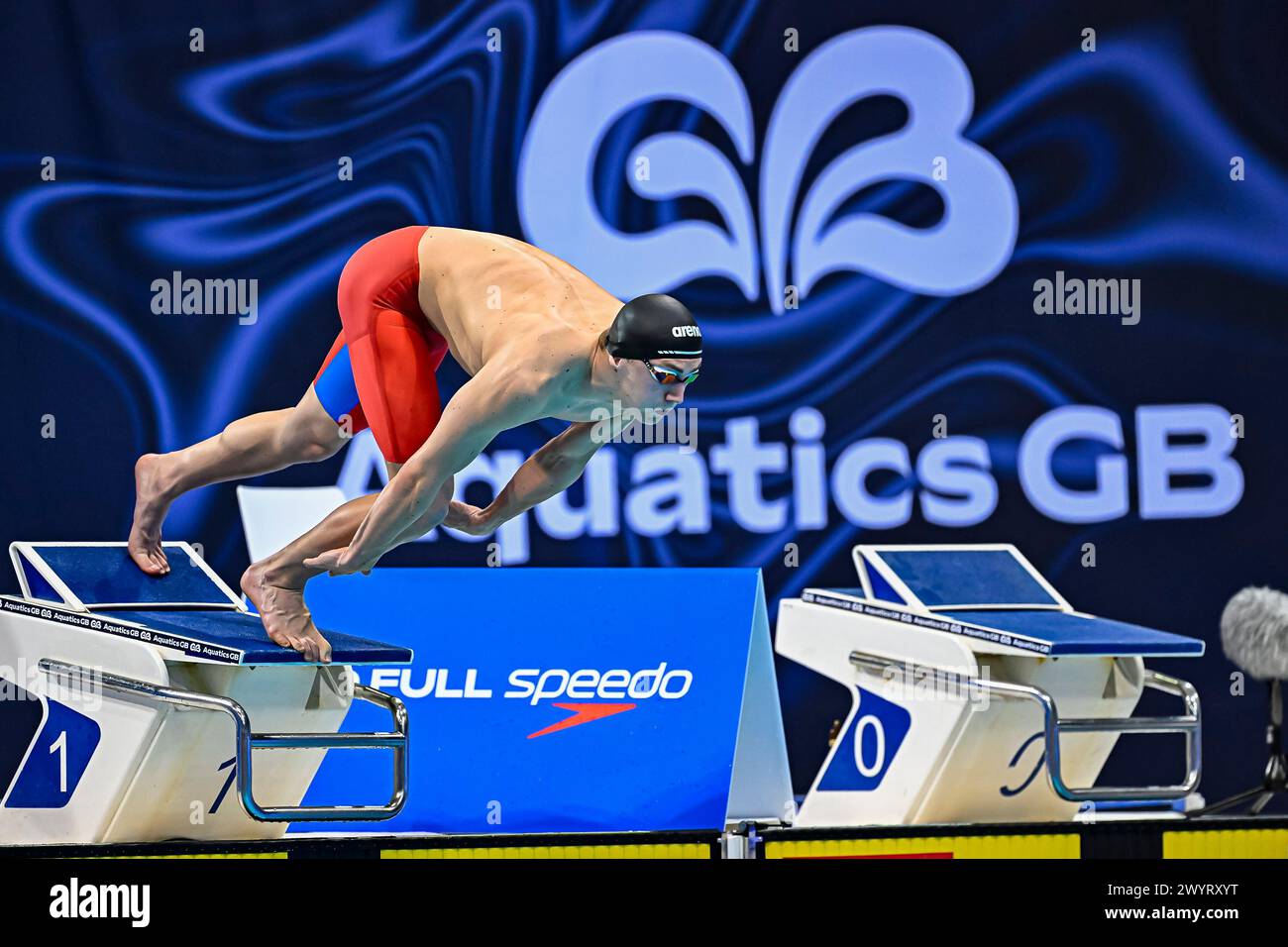 LONDON, UNITED KINGDOM. 07 April, 2024. Final during The Speedo ...