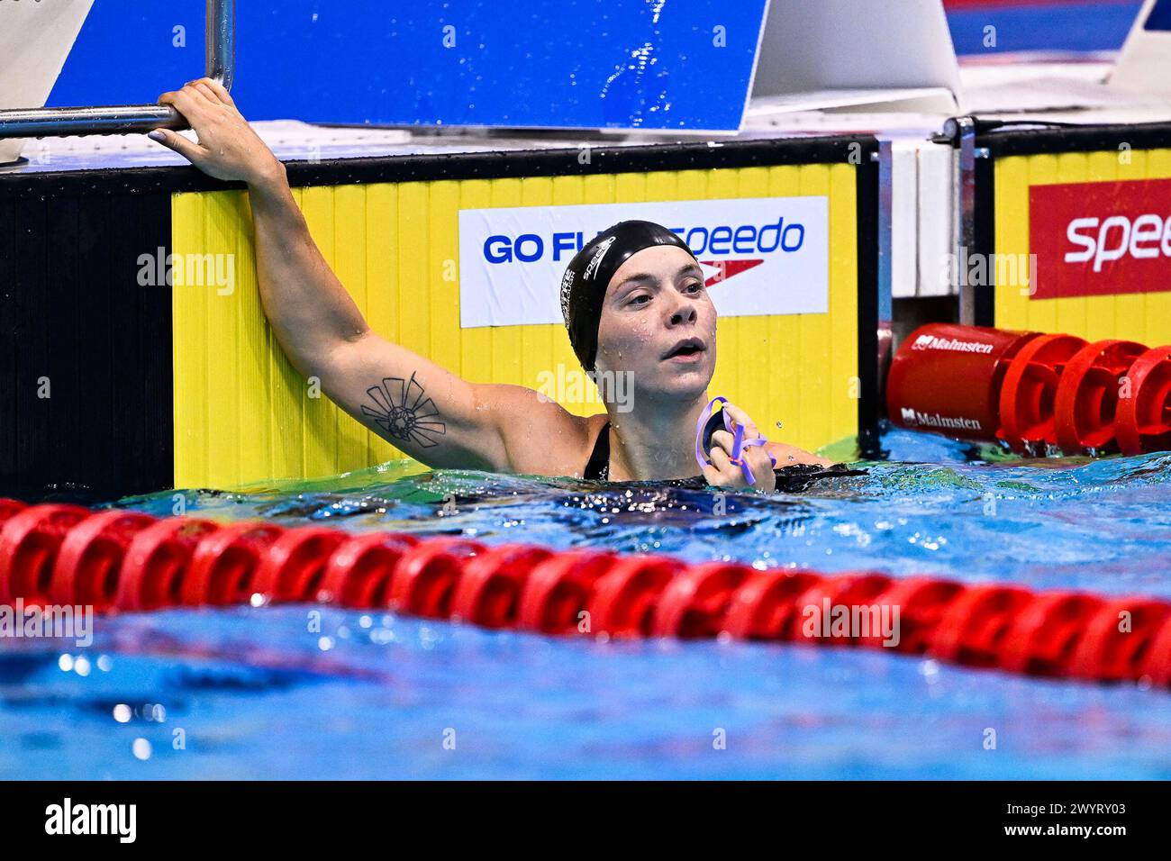 LONDON, UNITED KINGDOM. 07 April, 2024. Final during The Speedo ...