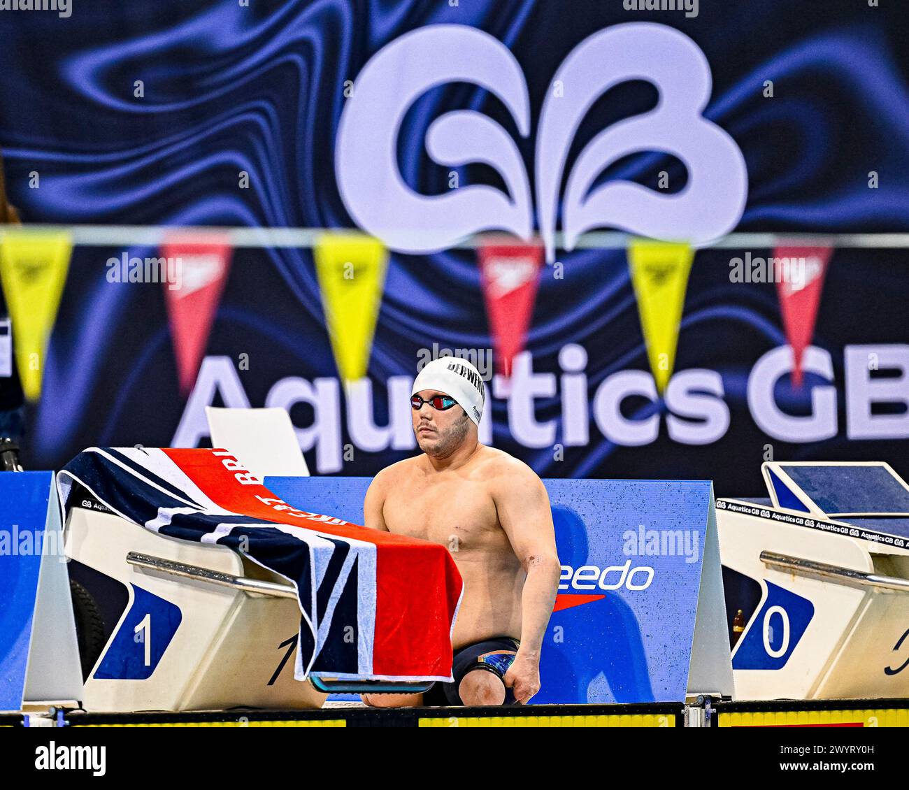 LONDON, UNITED KINGDOM. 07 April, 2024. Lyndon Longhorne competes in ...