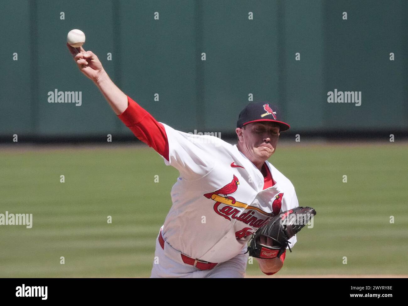 St. Louis, United States. 07th Apr, 2024. St. Louis Cardinals starting ...
