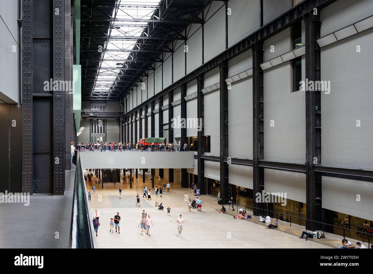 Interior turbine hall tate hi-res stock photography and images - Alamy