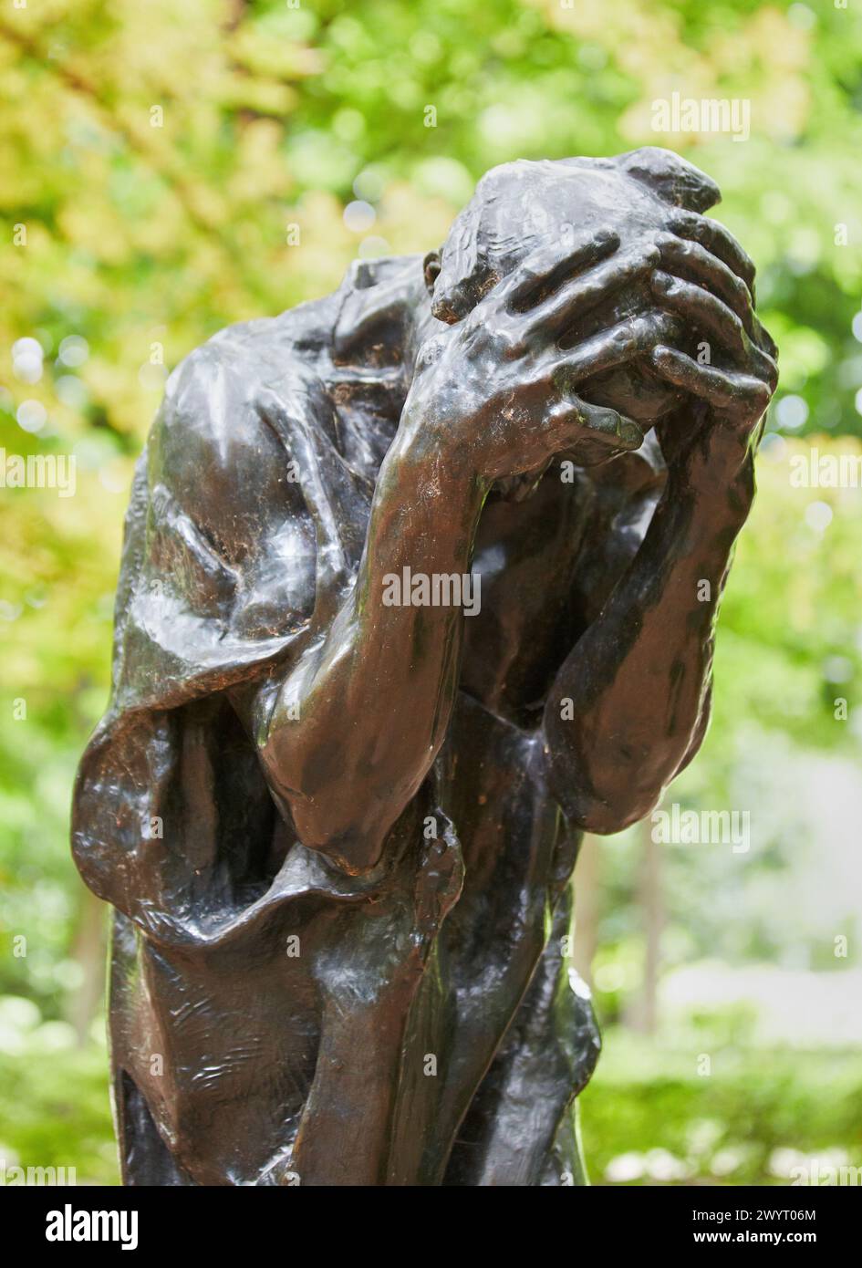 "Burghers of Calais". Sculpture by Auguste Rodin. Rodin Museum. Paris ...