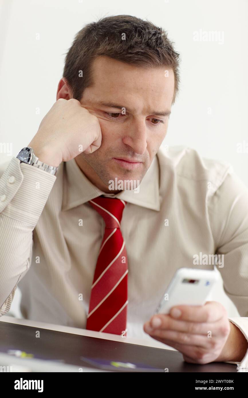Weary looking businessman hi-res stock photography and images - Alamy
