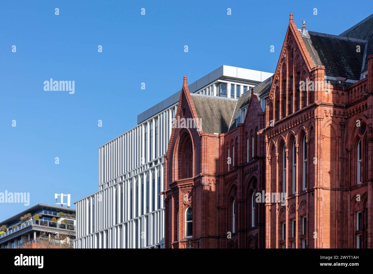 View west down Holborn showing the different eras of architecture. 150 ...