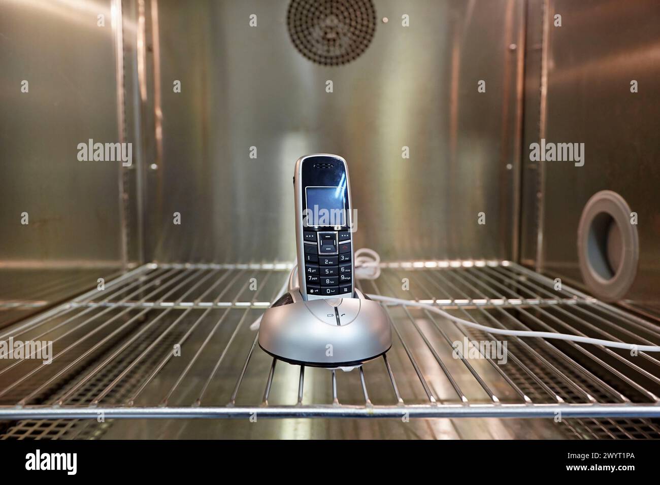 Test climate at high and low temperatures. Climate Chamber. Artificial ...