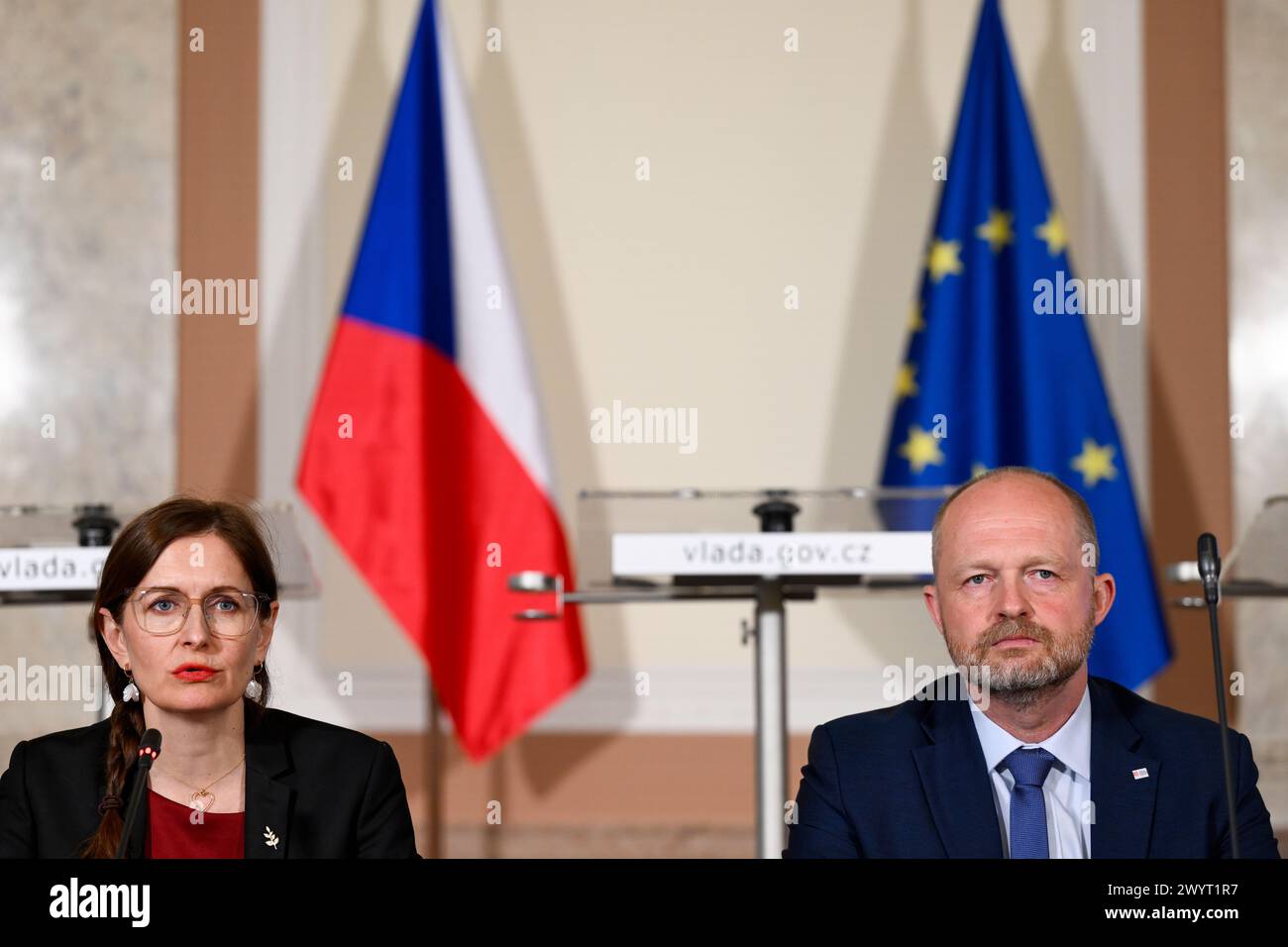 Prague, Czech Republic. 08th Apr, 2024. Government Commissioner for ...