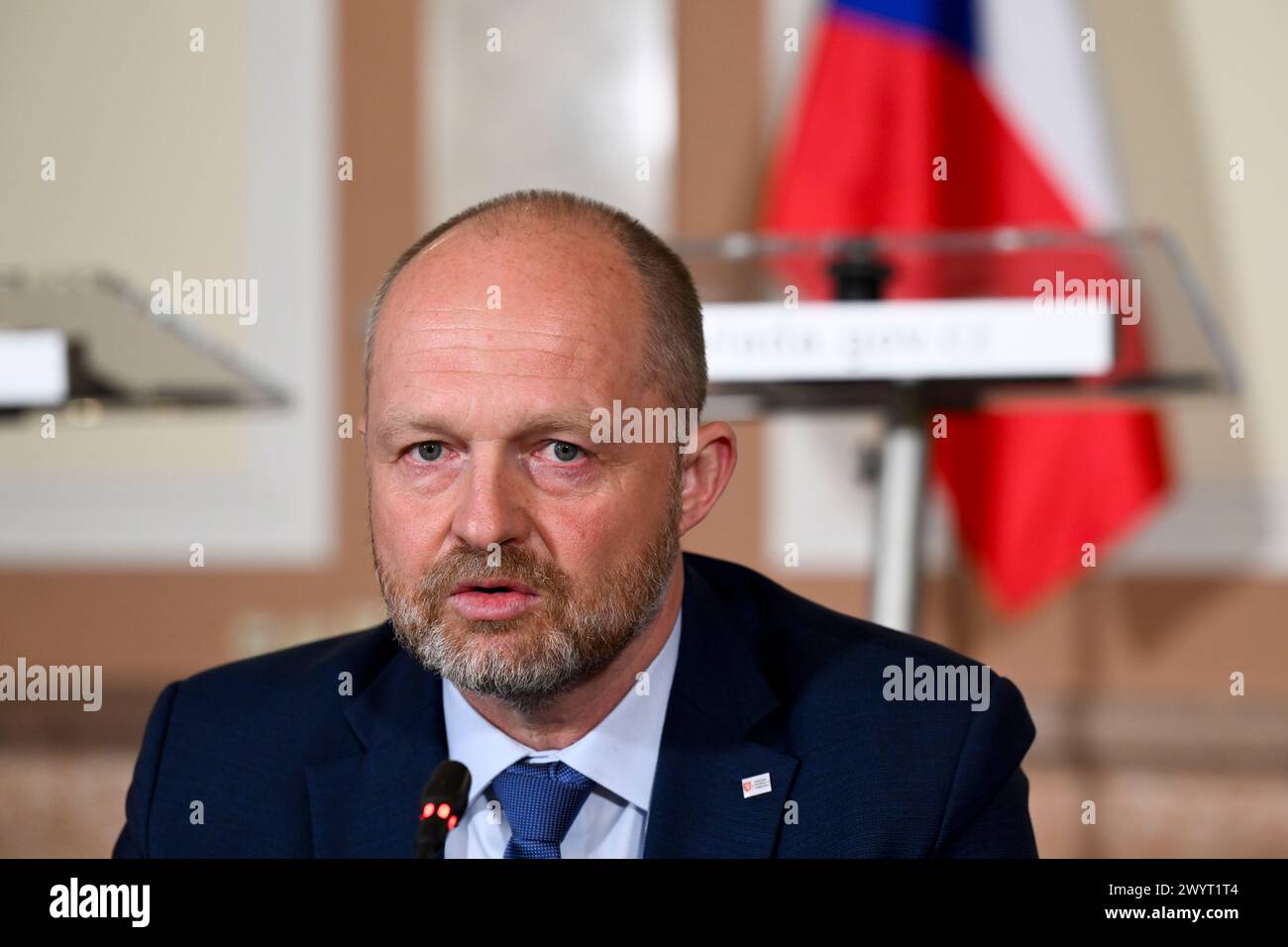 Prague, Czech Republic. 08th Apr, 2024. National Sport Agency head ...