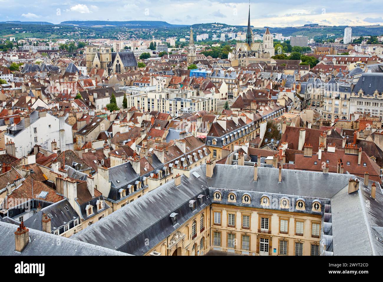 Europe france dijon aerial hi-res stock photography and images - Alamy